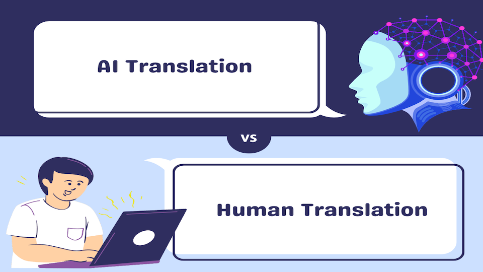 AI Translation vs Human Translation [With Comparison Table 2025 ...