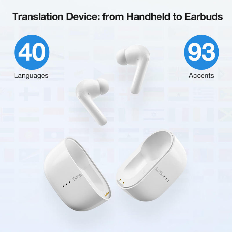 Timekettle M3 Voice Language Translator Earbuds/Earpieces